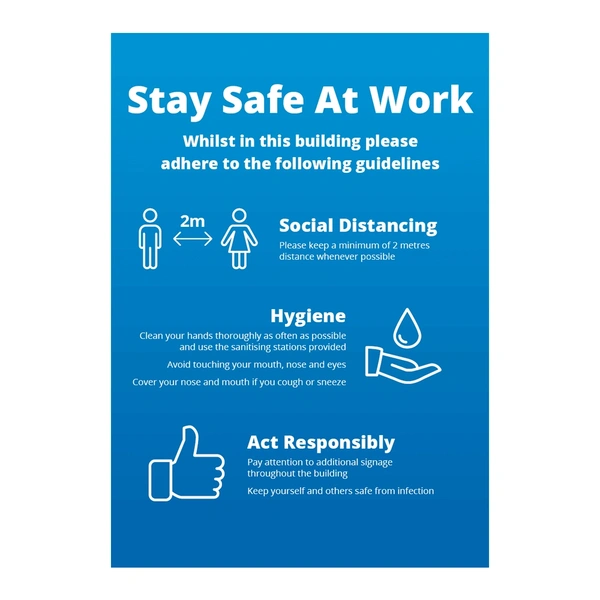 Safety At Work Signage | Eagl-s Embroidery and Print Doncaster