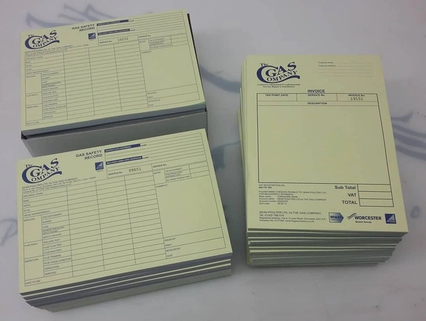 Printed NCR Pads | Doncaster | Eagl-s Embroidery and Print Doncaster